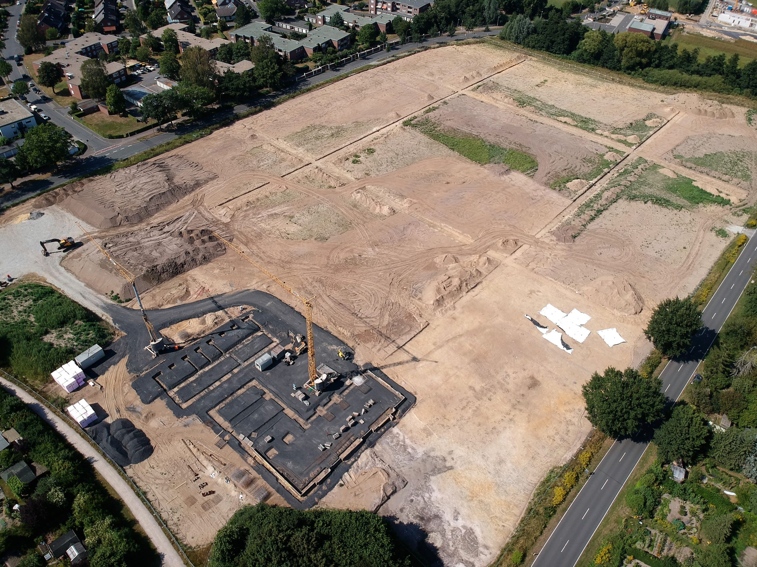 Aktueller Baufortschritt | Neubau - TSV Handorf